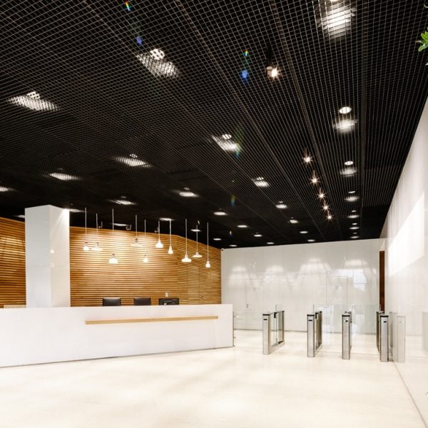 Foyer SAP Metronom - Výroba nábytku a realizace interiérů | Dřevodílo